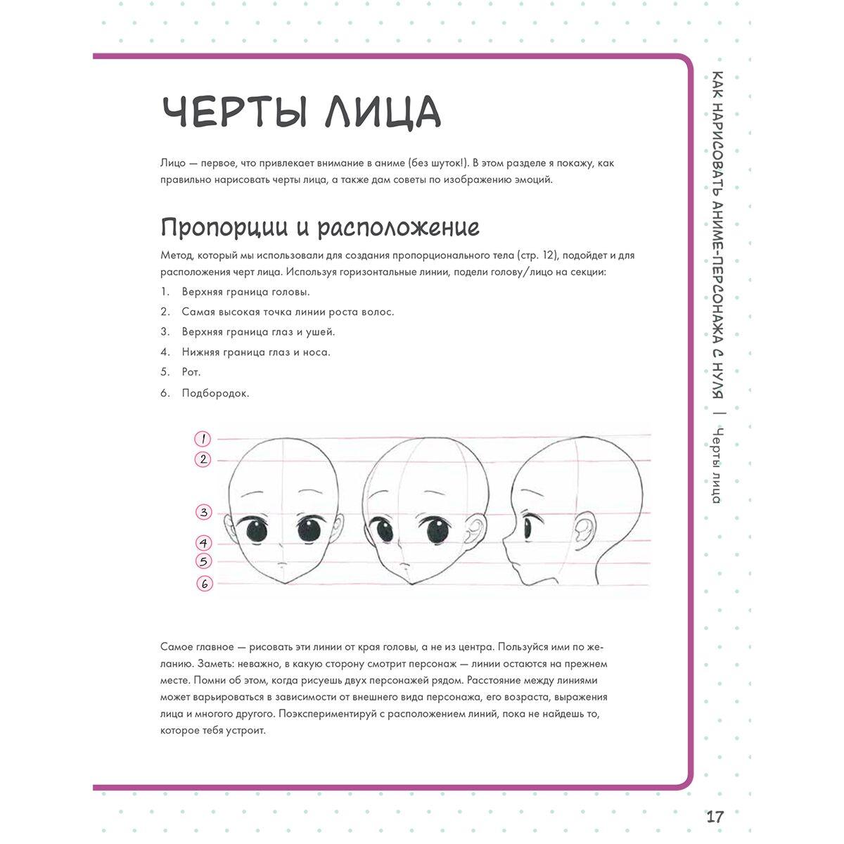 Как нарисовать аниме персонажа с нуля книга