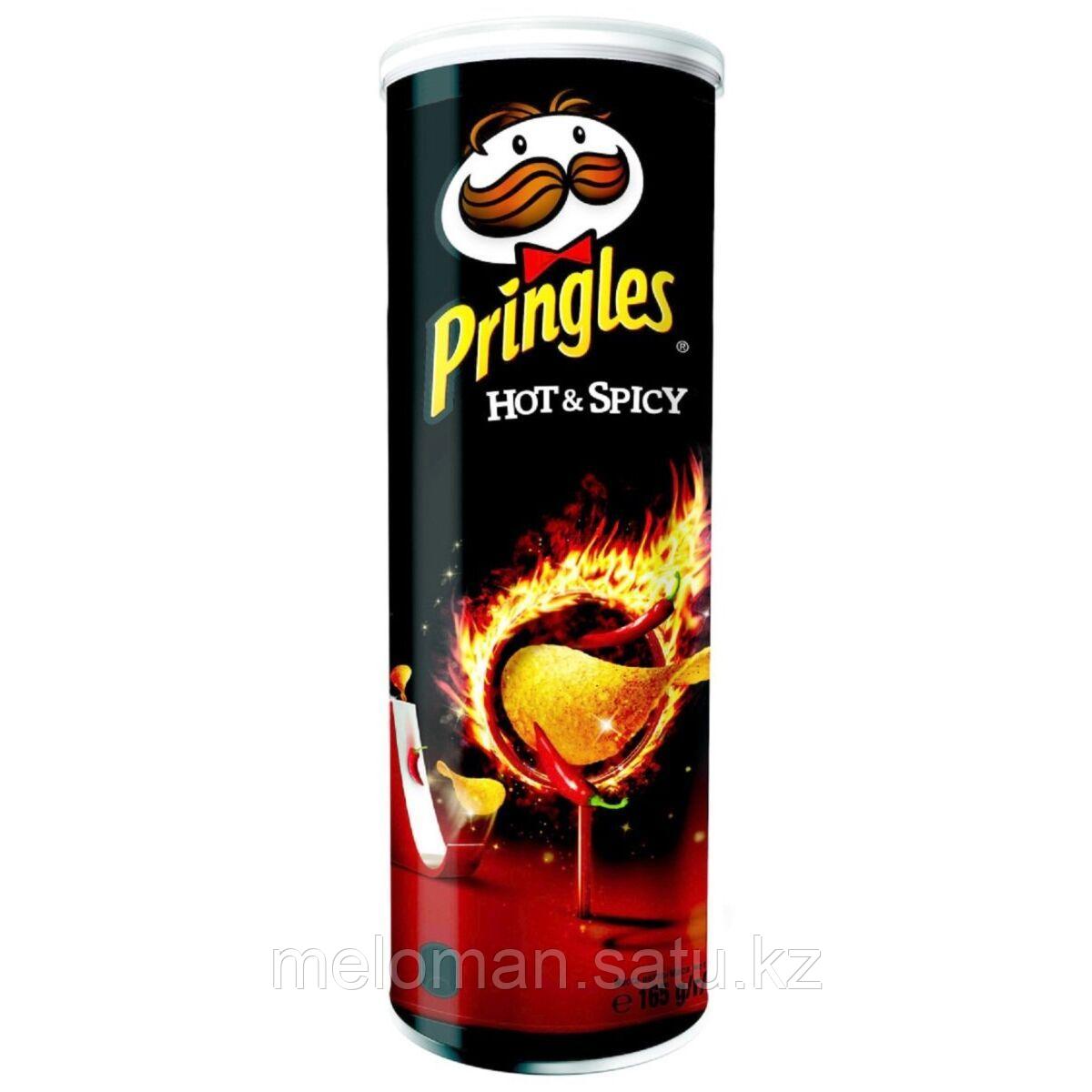 Чипсы Pringles Hot & Spicy (Острые) 165г (Польша) (id 103668505)