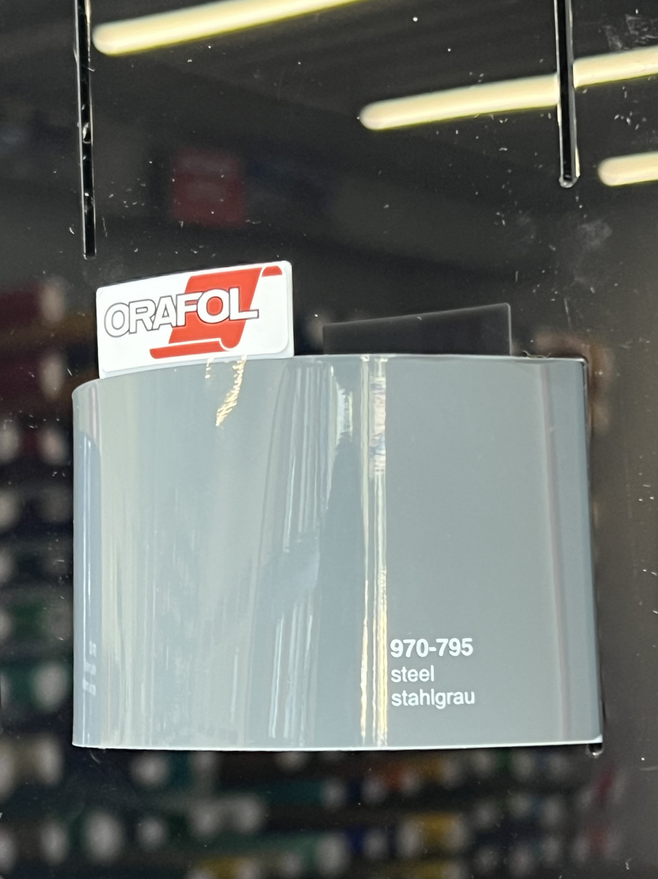 Автовинил ORACAL 970 795 GRA 1,52м*50м Steel stahlgrau: продажа, цена в ...