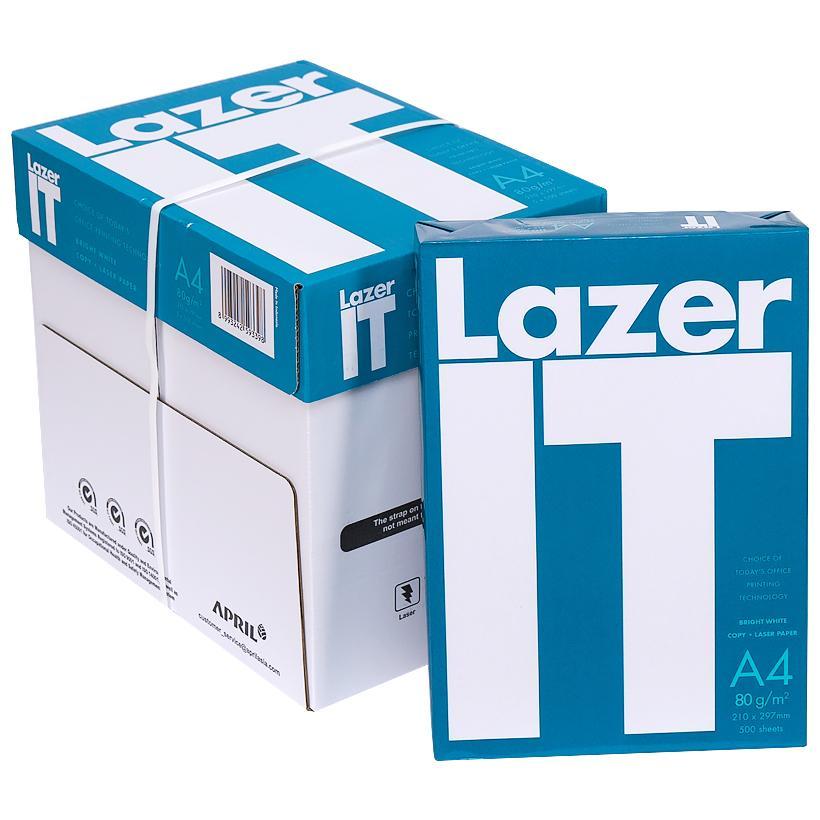 Бумага а 4 для ксерокса Captain LASER-IT А4 500 листов, 80г/м² (id ...