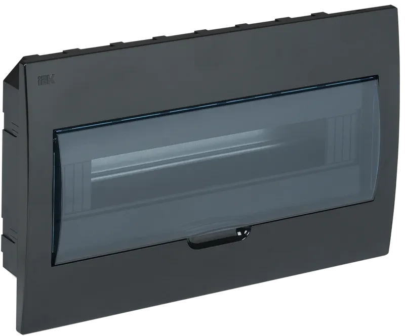 KREPTA 3 Корпус пластиковый ЩРВ-П-18 IP41 черный IEK: продажа, цена в Алматы. Щитовое ...