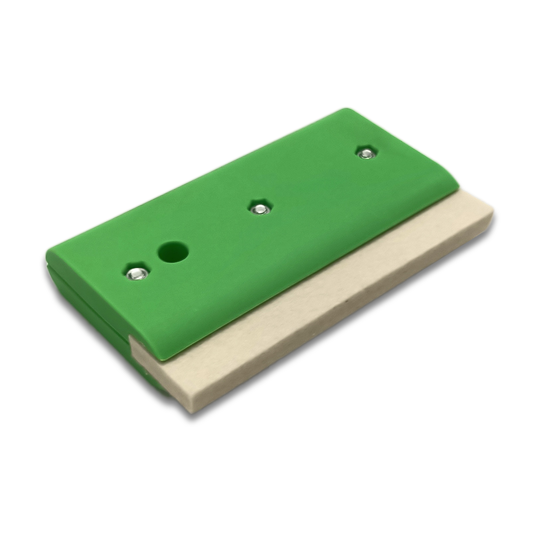 Ракель пластиковый салатовый с войлочной вставкой V40 13,8смХ8,7см ...