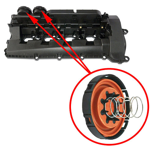 Мембрана клапанной крышки Land Rover, Jaguar 5.0L 3.0L LR010780 ...