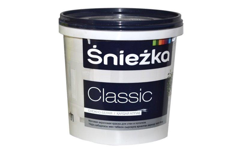 Водоэмульсия Sniezka CLASSIC 10л купить в Алматы