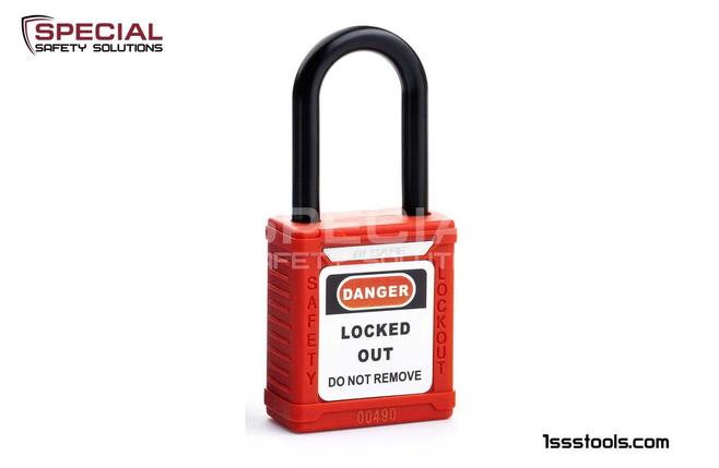 Комплект замков защитной блокировки с нейлоновой дужкой 38мм G11 KDMK ...