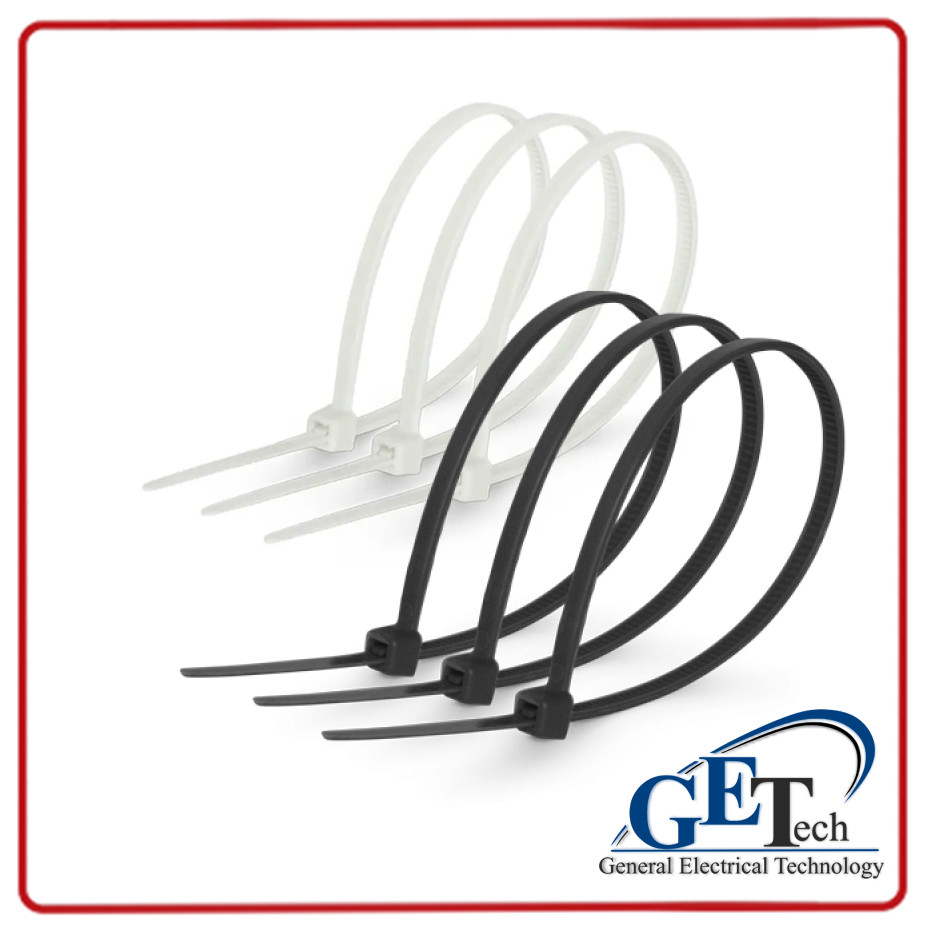 Хомут кабельный 80, 100, 120, 150, 200, 250, 300, 350, 380, 400, 450 ...