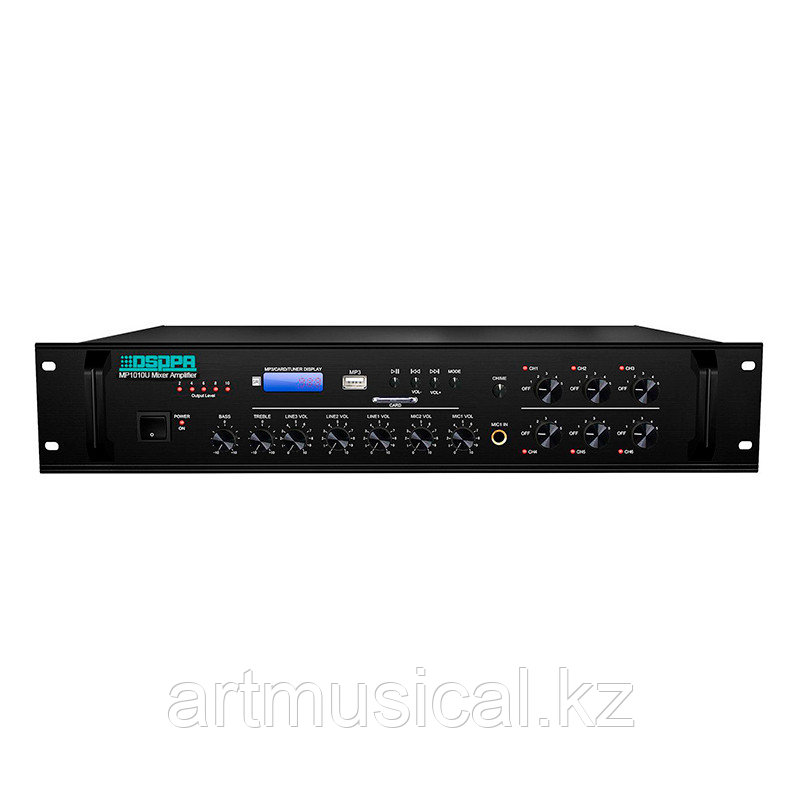 Микшер-усилитель DSPPA MP1010U купить по лучшей цене в Алматы