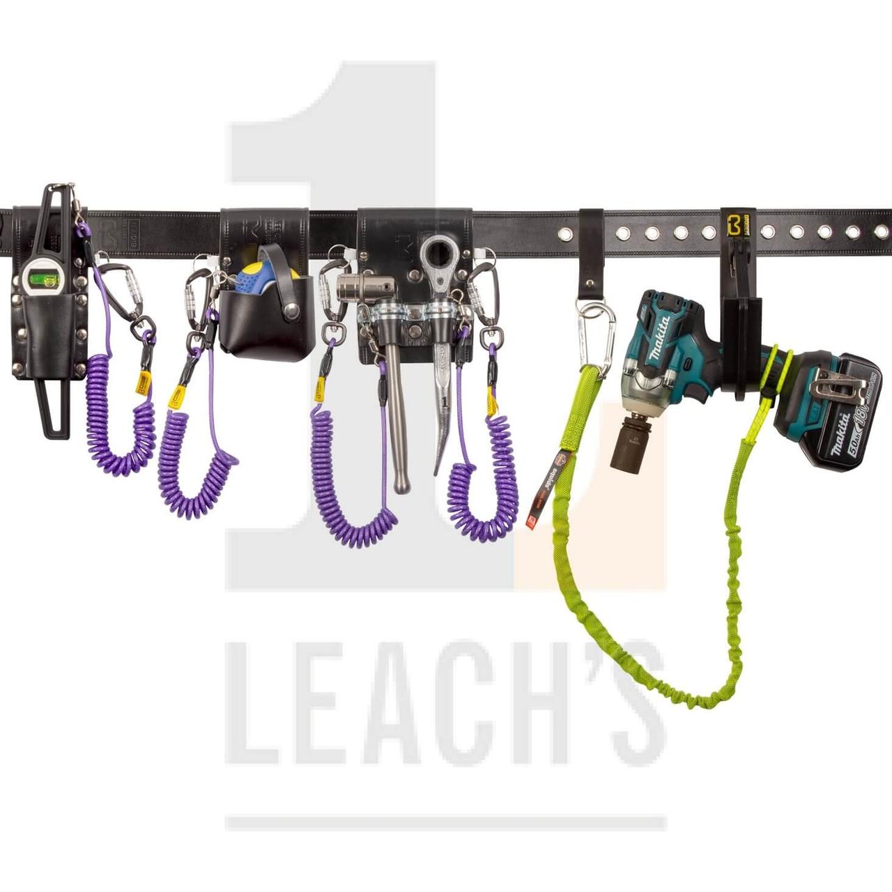 BIG BEN Scaffolders Deluxe Tool Safety Belt c/w Tethered Scaffold Tools ...