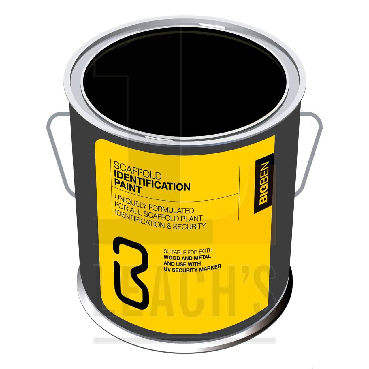 BIG BEN Scaffold Security Identification Paint 5L - Choose your colour ...