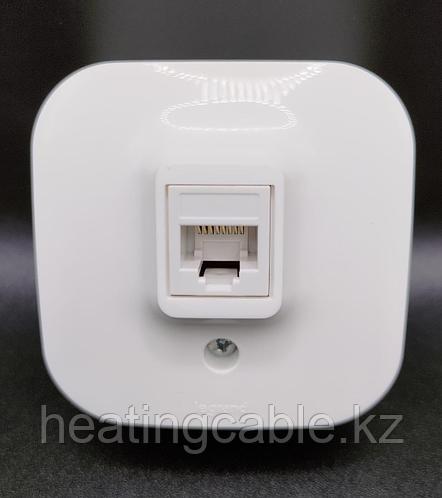 Розетка компьютерная накладная Legrand Quteo RJ45 UTP cat 5 цвет белый ...