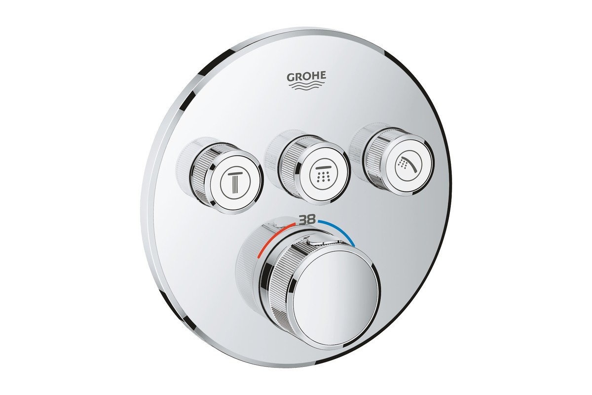 Термостат панель Smartcontrol для встраиваемого монтажа на 3 выхода ...