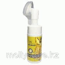 Million Pauline Очищающая пенка с щеточкой 22K Goldzan Amino Acid ...