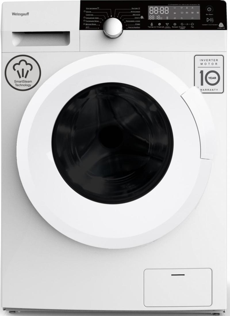 Стиральная машина Weissgauff WM 59412 DC Inverter Steam класс: A ...