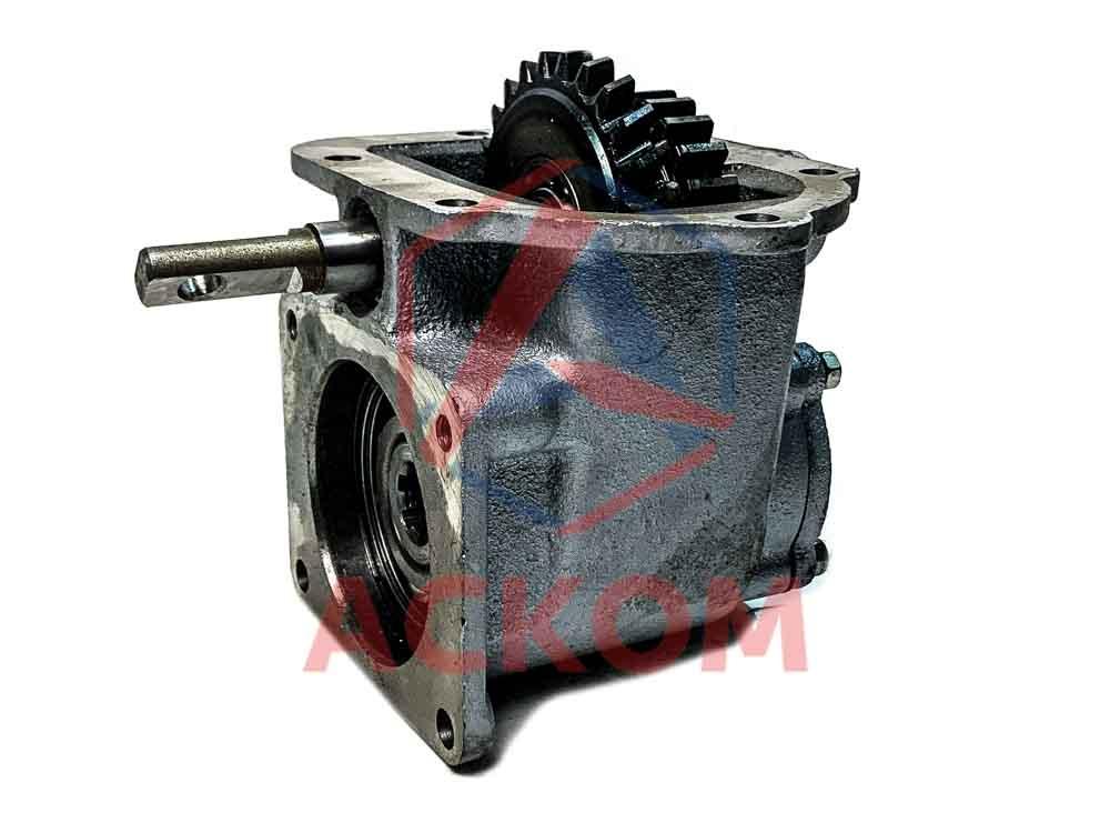 КОРОБКА ОТБОРА МОЩНОСТИ ГАЗ-53,3307 КПП-4 (САМОСВАЛ, МУСОРОВОЗ) ПОД НШ (СДВОЕННАЯ ШЕСТЕРНЯ) (id ...