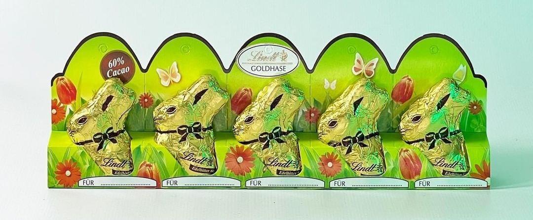 Шоколадные фигурки ЗАЙЧИКИ goldhase 50гр /Lindt/: продажа, цена в ...