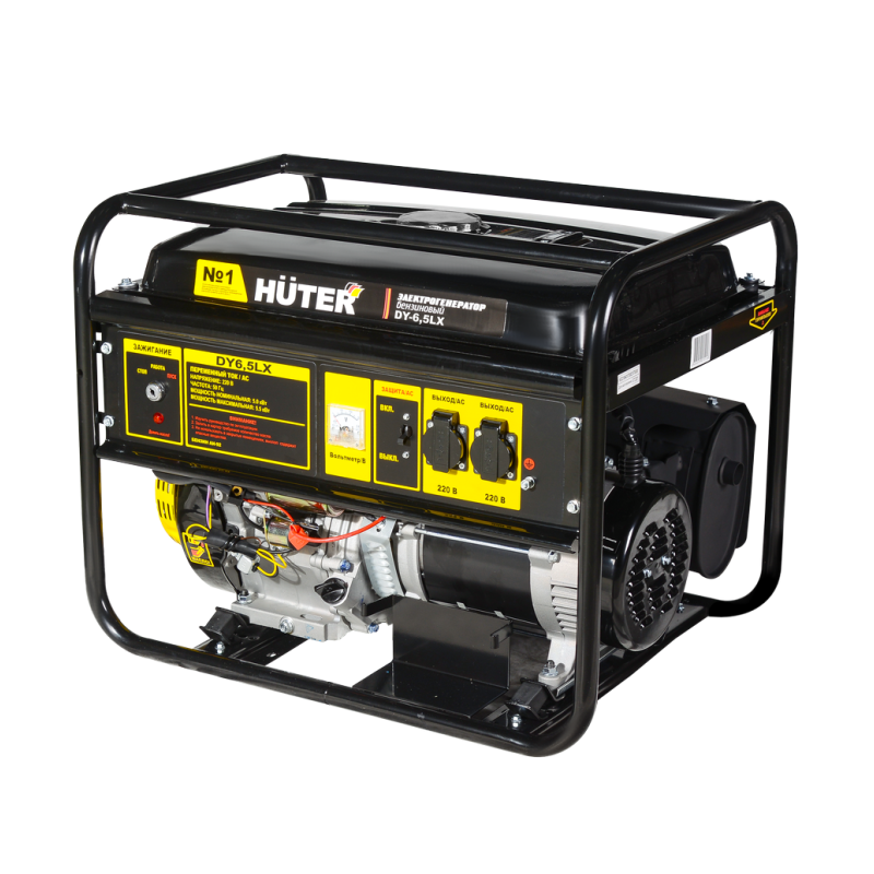 Электрогенератор Huter DY6,5LX: заказ, цены в Алматы. Электрогенераторы от "ProfElectro ...