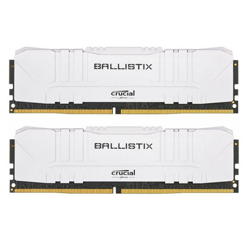 Crucial DRAM Ballistix White 2x8GB (16GB Kit) DDR4 3000MT/s CL15 ...