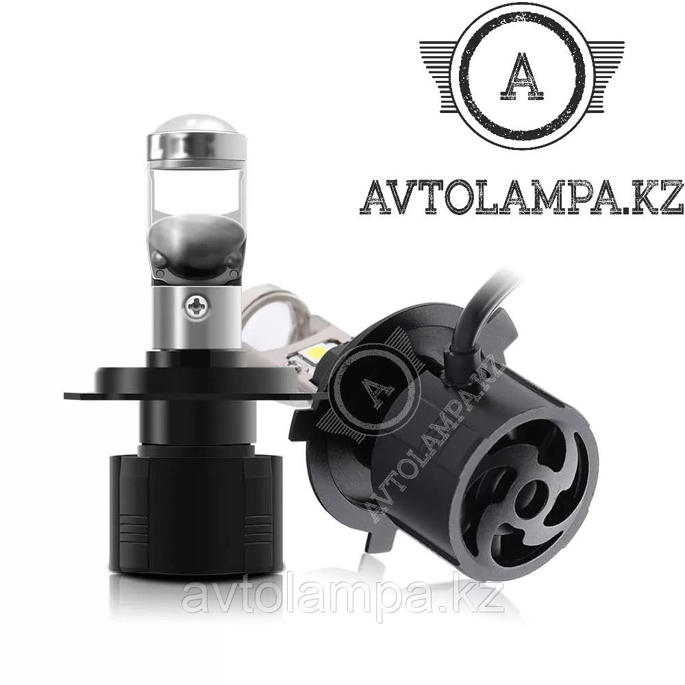 mini led lens LED лампы линзы 5500K HB4 9006 компактная линза: продажа ...