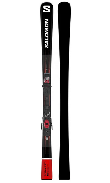 Лыжи горные Salomon E S/Max X9 Ti + M10 GW L80 B (id 106361652)