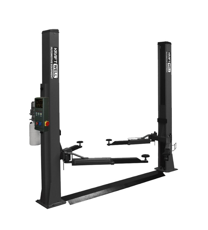 Подъемник двухстоечный электрогидравлический KraftWell KRW240EB (г/п ...