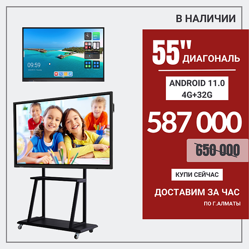 Интерактивный сенсорная панель ASSIS 55 дюймов (140 см) DW55HT982 (id ...