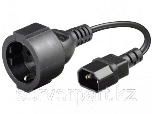 Переходник CyberPower с компьютерной на евророзетку IEC C14 - Schuko ...