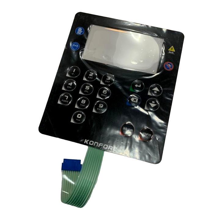 KONFORT 705R/707R МЕМБРАННАЯ КЛАВИАТУРА (240x128) TEXA 3908353 - купить ...