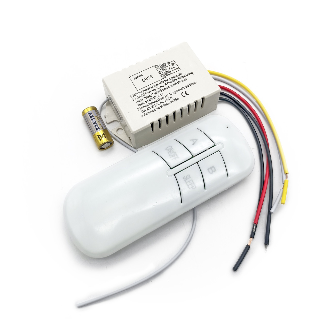 Пульт управления светом 2-х канальный 220V: продажа, цена в Алматы. Контроллеры для светодиодных ...