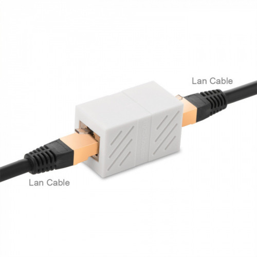 Разъем сетевой UGREEN NW114 RJ 45 Network Keystone Jack In-Line Coupler ...