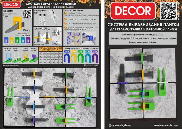 Набор СВП серии PROFI DECOR namerenie (id 107198208)