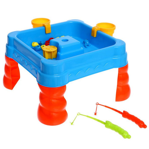 Стол для игр с песком и водой Hualian Toys «Большая рыбалка», 40 × 40 × ...
