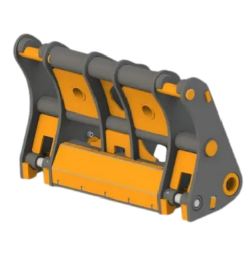 Быстросъемное устройство для фронтальных погрузчиков QF-FL-3,0-ISO23727 ...