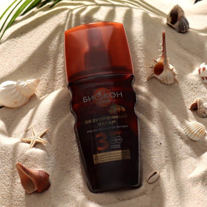 Масло-Активатор загара SPF 3 Биокон, 160 мл (id 107531225)
