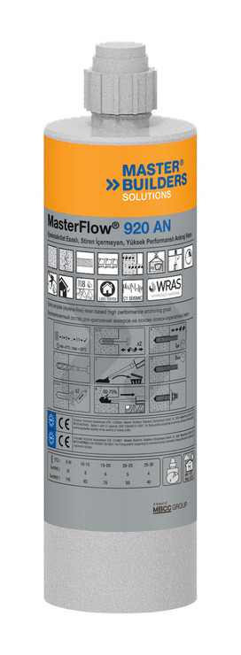 Химический анкер MasterFlow 920 AN 300 мл в Алматы - строительные и промышленные клеи в ...