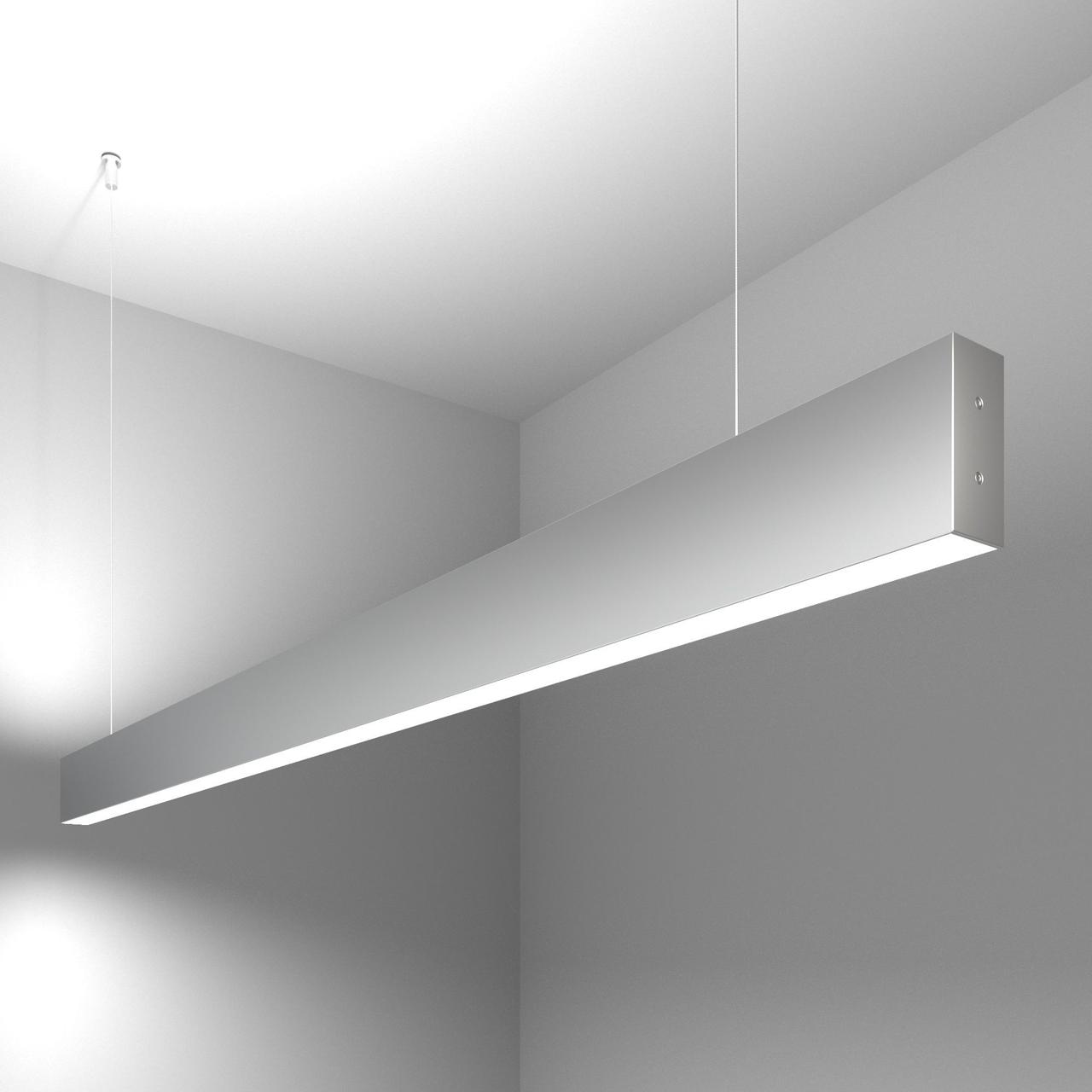 Линейный светодиодный подвесной двусторонний светильник 128см 50Вт ...