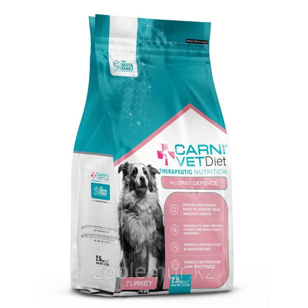 CARNI VD DOG ALLERGY DEFENSE Сухой корм для собак при аллергии ...