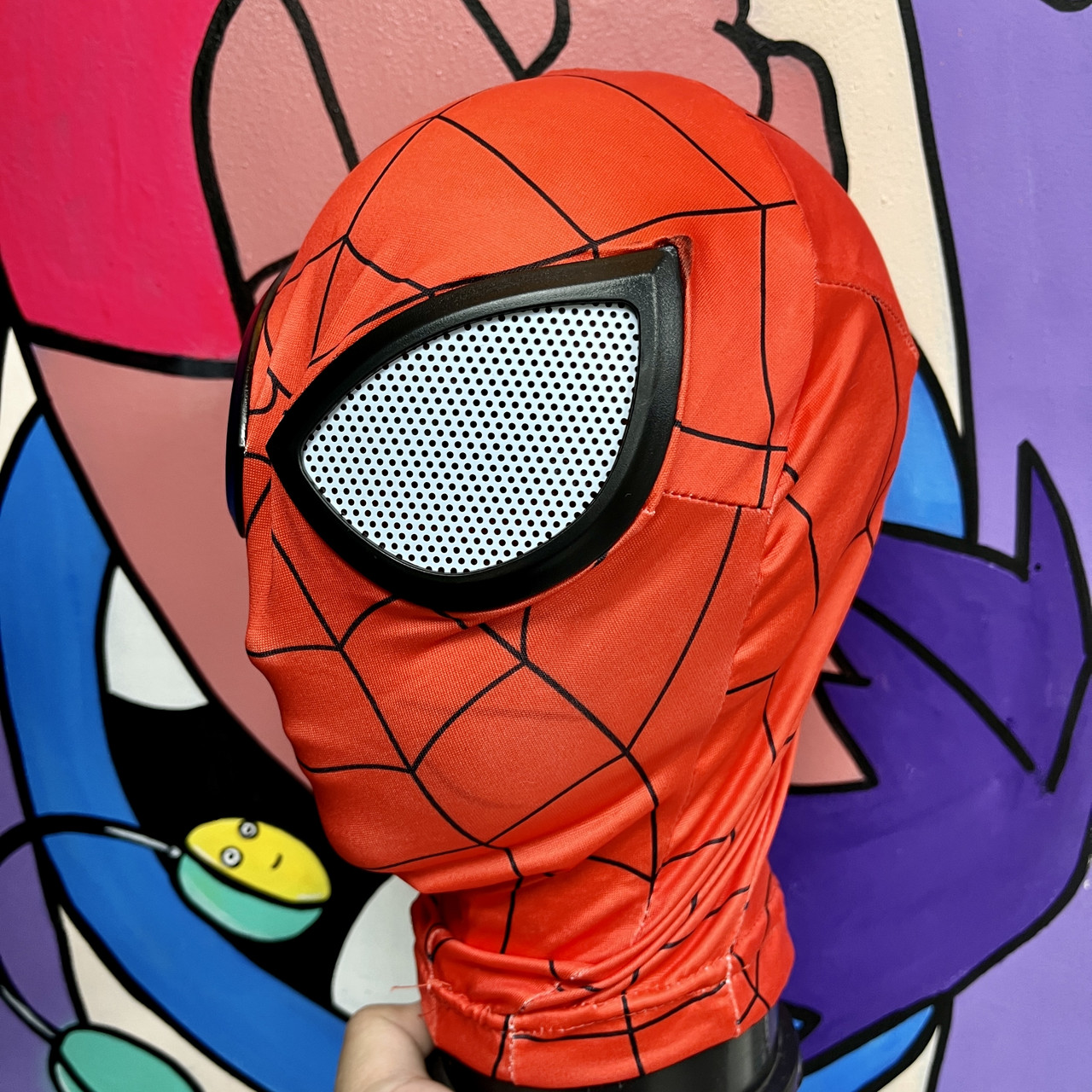 Маска Человек-паук (с объемными глазами) взрослая (id 107729088)