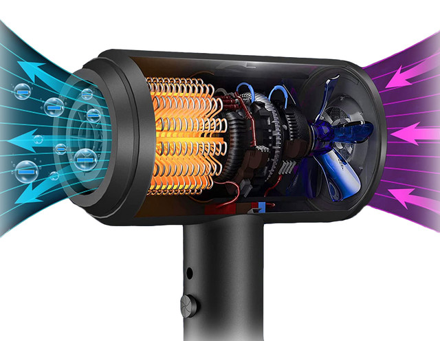 Настенный фен для волос BREEZ: W510 Black с ионизацией: продажа, цена в ...