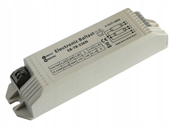 Дроссель ЭПРА Electronic Ballast T8 2x36W: продажа, цена в Алматы ...