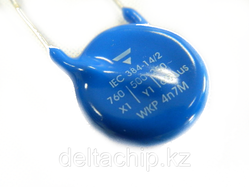 КЕРАМИЧЕСКИЙ КОНДЕНСАТОР WKP4N7M ШАГ:12,5MM СИНИЙ(4700PF400V): купить с ...
