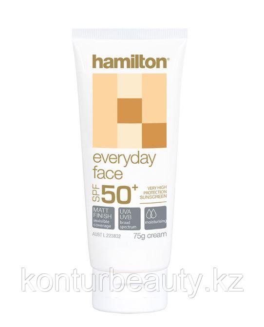 HAMILTON Everyday face SPF50+ cream Ежедневный солнцезащитный ...