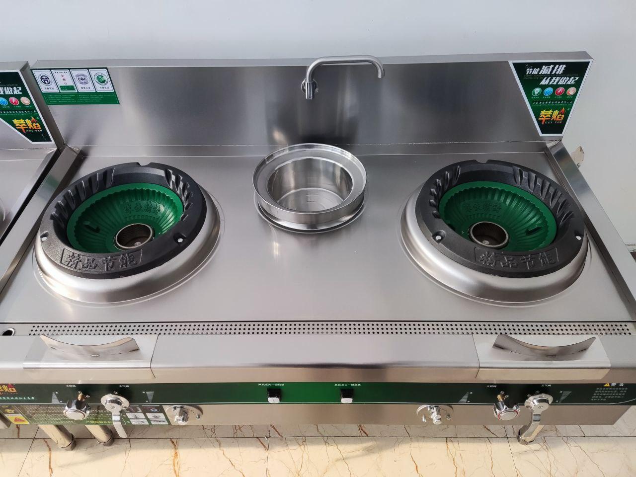 Купить WOK (Вок) газовый две конфорки. С умный горелкой, цена в ⛰️ ...