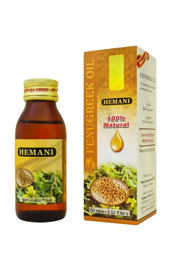 Масло Хельбы HEMANI, 125мл: продажа, цена в Алматы. Растительное масло ...
