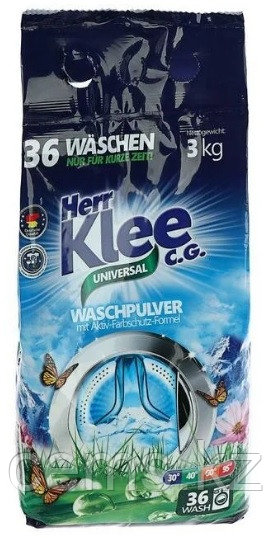 Купить Порошок стиральный универсальный Herr Klee 3 кг пакет в Алматы, цена
