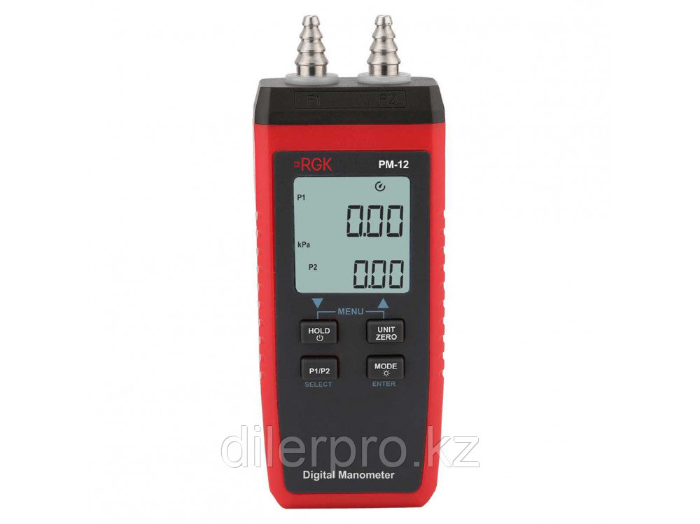 Цифровой манометр RGK PM-12 купить со скидкой