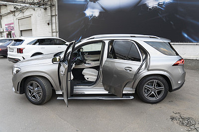 Пороги выдвижные Mercedes Benz GLE V167 - купить в Астане, цена на Satu