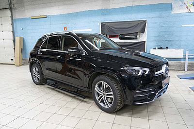 Пороги выдвижные Mercedes Benz GLE V167 - купить в Астане, цена на Satu