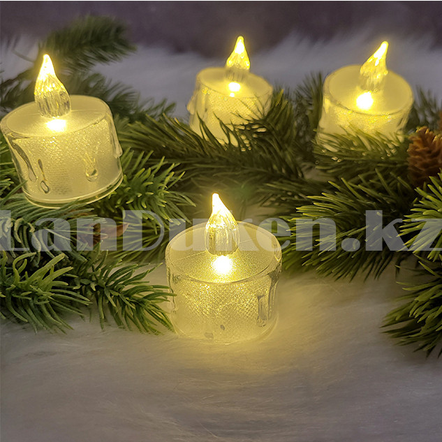 Светодиодный фонарик "Свечка" для декора 5 см