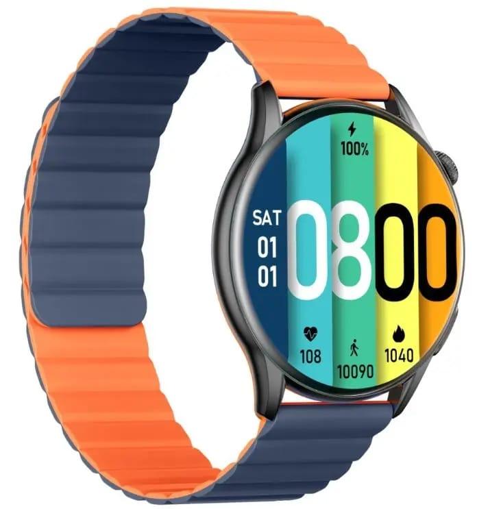 Смарт Часы Mi Kieslect Calling Watch Kr Pro с черным двойным ремешком ...