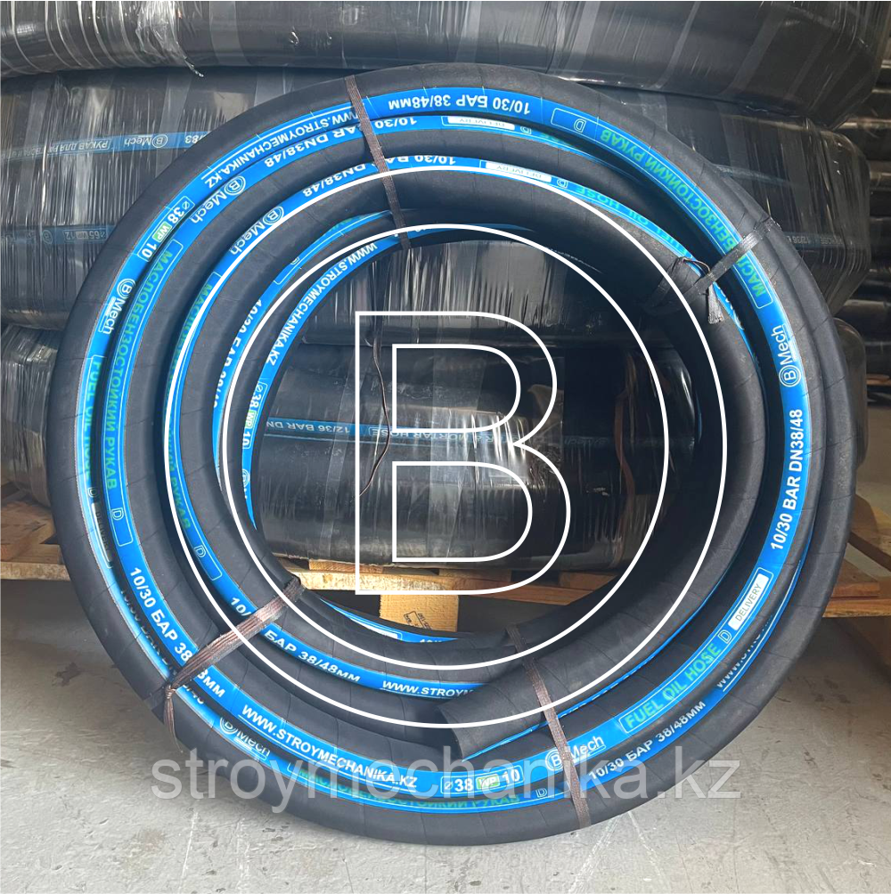 Маслобензостойкий шланг 38мм Bmech 10 Бар DN38/48 в наличии в ...